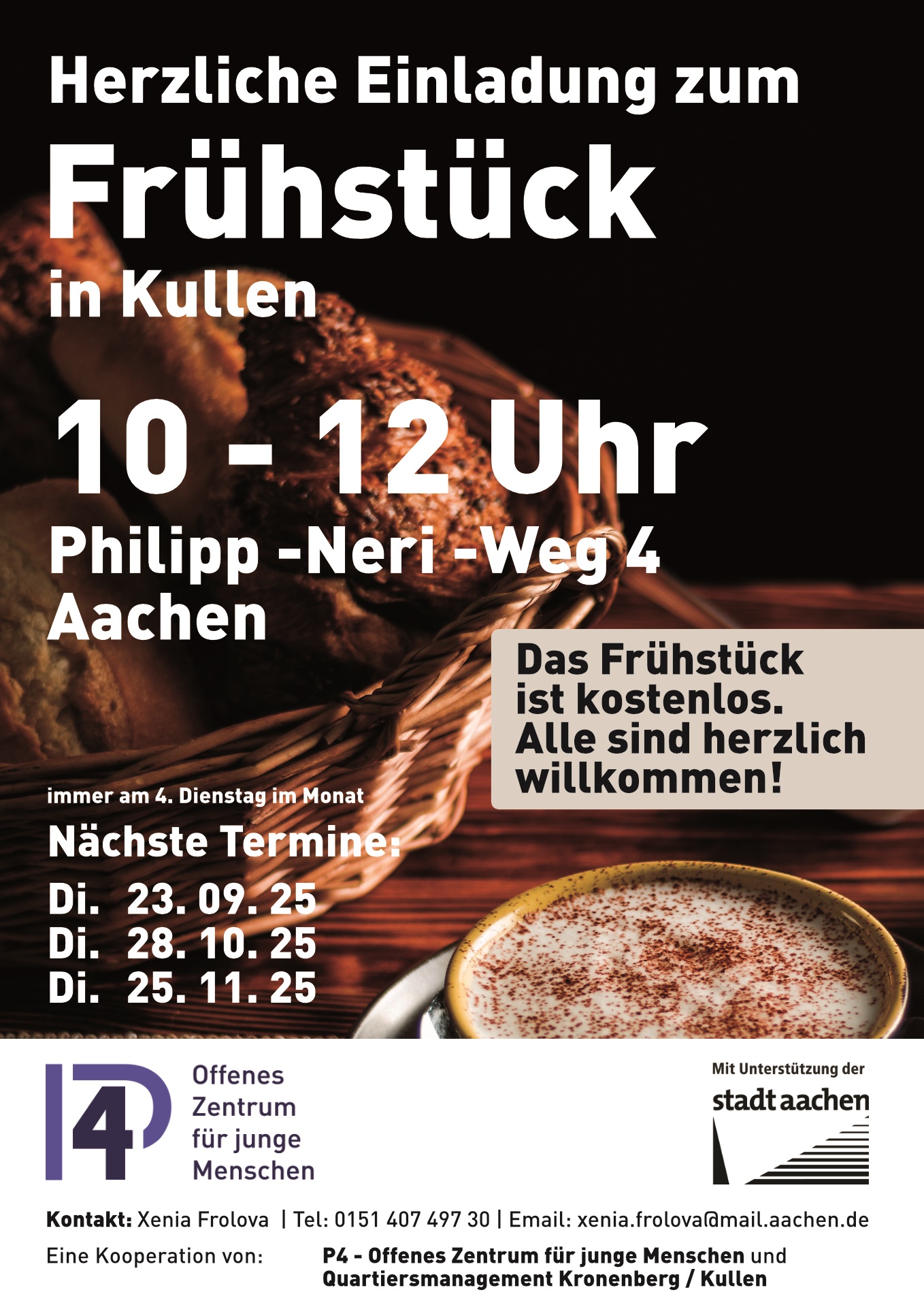 Frühstück in Kullen für alle | Stadt Aachen